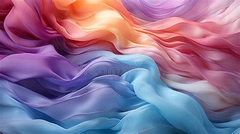 Generative Ai Exploring The Intricate Weaves And Patterns Of Fabrics Stock Illustration