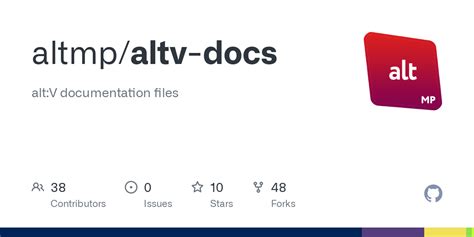 GitHub Altmp Altv Docs Alt V Documentation Files
