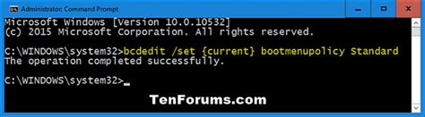 How To Disable Enable F Advanced Boot Options In Windows