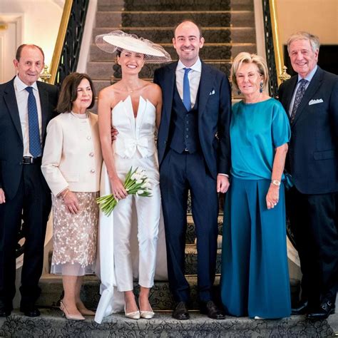 Mónica De Tomás La Novia Más Chic En Su Boda Civil Con Laurent De Greef