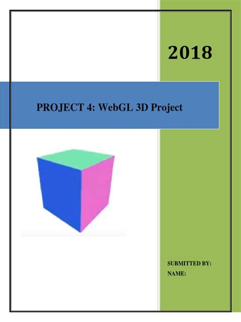 Assignment 1 Pdf Web Gl Shader