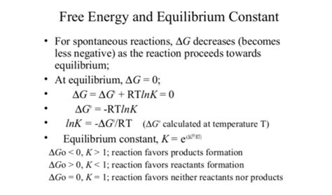 如何推导吉布斯自由能与平衡常数的关系？ 知乎