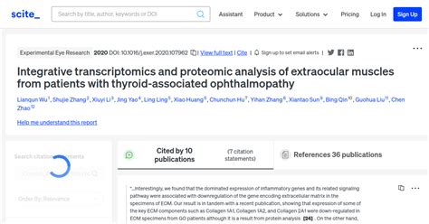 Integrative Transcriptomics And Proteomic Analysis Of Extraocular