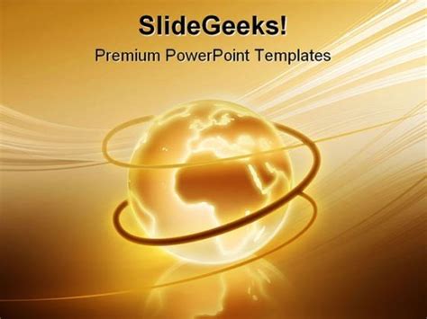 Global World Globe Powerpoint Templates And Powerpoint Backgrounds 0711