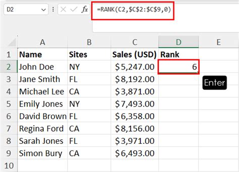10 Ways To Rank In Microsoft Excel How To Excel