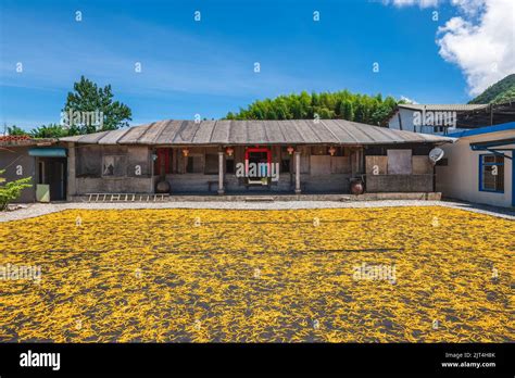 The Wang House On Chike Montain Yuli Township Hualien Taiwan Stock