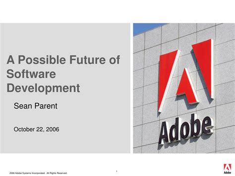 PPT A Possible Future Of Software Development PowerPoint Presentation ID