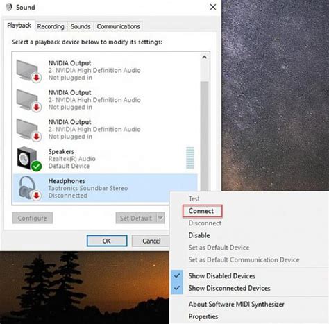 Connected To Bluetooth But No Sound Windows Forums