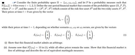 Solved F Consider the finite probability space Ω ω ω ω Chegg