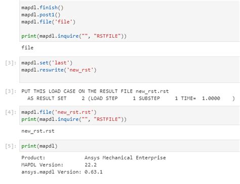 Bug Located In Quire · Issue 1379 · Ansyspymapdl · Github