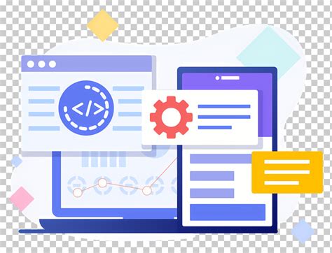 Computer Screen Digital Interface For Software Development Png