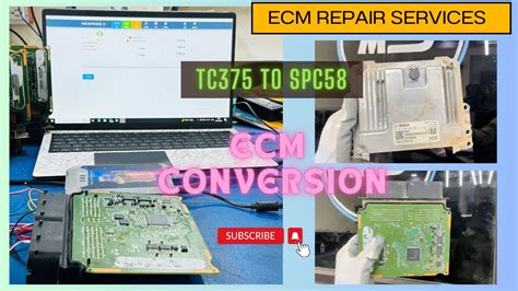 Tc375 To Spc58 Ecm Conversion Read And Write Ecm Repair Services