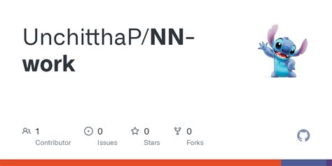 github unchitthap nn work