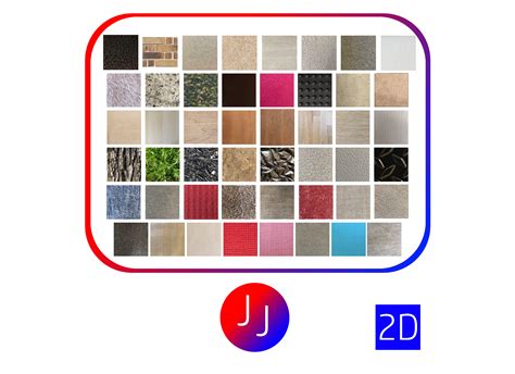 2D Textures Pack 1 By JJ Assets