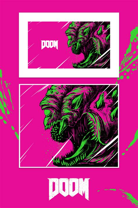 DOOM Cacodemon On Behance