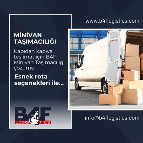 Minivan Taşımacılığı B4f Logistics