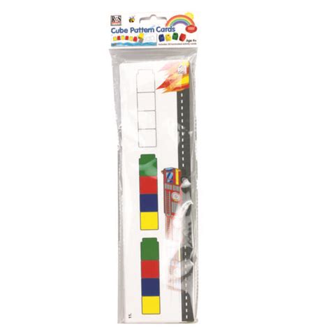 Cube Pattern Card Set Educational Play For Educational Toys And Teaching Equipment
