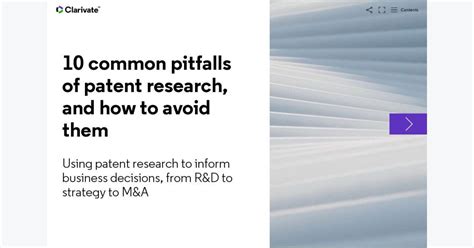 Better Decisions Start With Better Insights 10 Common Pitfalls Of Patent Research