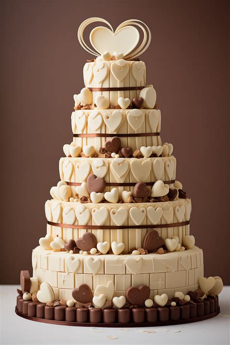 Ai产生的 婚礼蛋糕 巧克力 Pixabay上的免费图片