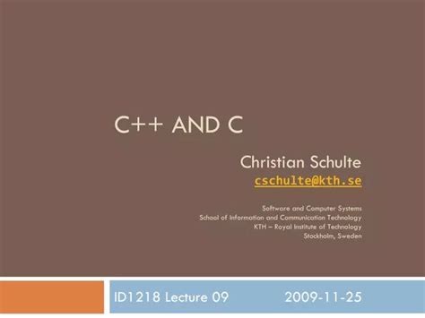 Ppt C And C Powerpoint Presentation Free Download Id2732513