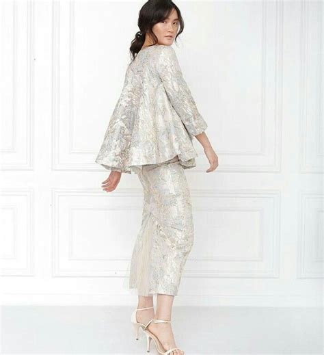 Pin By Alia Razali On Baju Raya Ideas Batik Fashion Muslimah Fashion