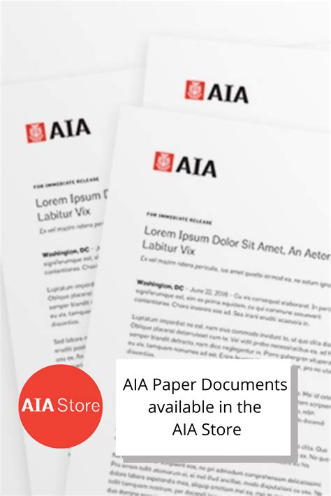 AIA Contract Documents Available In AIA Store