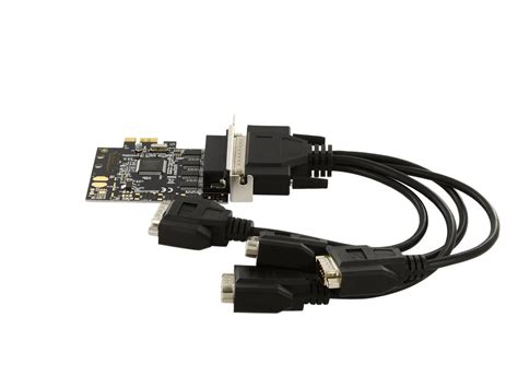 StarTech Com PEX4S553B 4 Port RS232 PCI Express Serial Card W Breakout Cable Newegg Ca