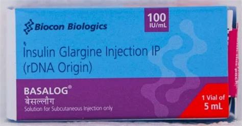 Basalog 100iu Insulin Glargine Injection 100 Iuml At ₹ 475piece In Surat