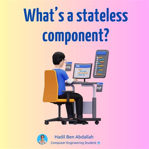 Hadil Ben Abdallah On Linkedin Understanding Stateless Components