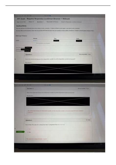 Math 110 Module 9 Exam Latest 2025 Math110 Introduction To Statistics Portage Learning