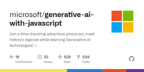 Github Microsoftgenerative Ai With Javascript Join A Time Traveling