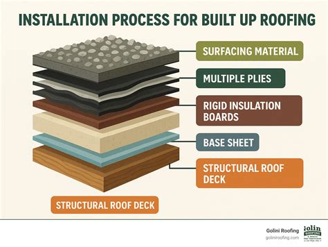 Best Installation Process For Built Up Roofing 1 Flawless