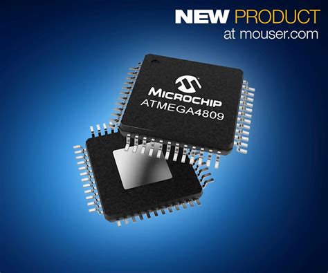 Microchips Atmega4809 8 Bit Mcu Now At Mouser