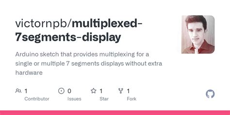 GitHub Victornpb Multiplexed Segments Display Arduino Sketch That Provides Multiplexing For