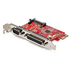 Amazon Com StarTech Com PCIe Card With Serial And Parallel Port PCI Express Combo Adapter