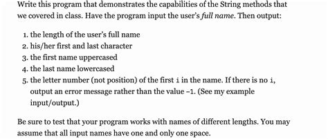 Solved Write This Program That Demonstrates The Capabilities