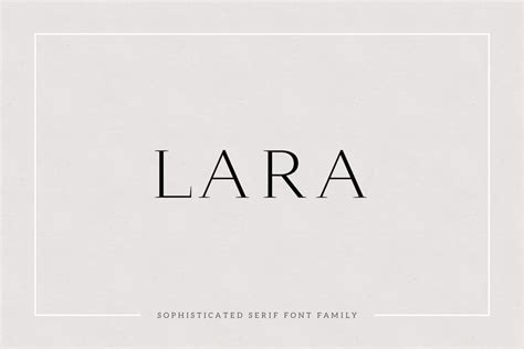 Lara Font Free Download For WEB