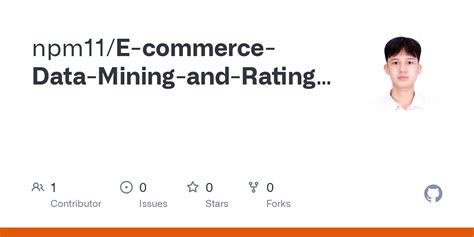 Github Npm11 E Commerce Data Mining And Rating Prediction