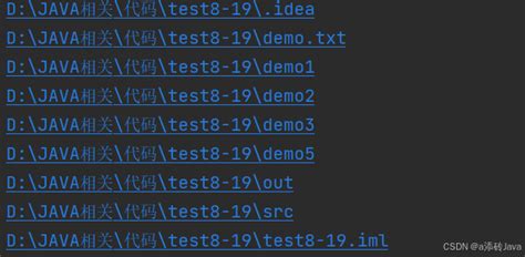 总结java文件操作 Csdn博客