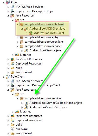 Apache How To Import An Axis2 Sample Project Into Eclipse Stack