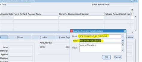 Oracle Applications Blog Disable Dff Using Form Personalization