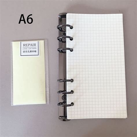 A5 A6 6 Holes Notebook Refills Journal Inner Pages Vicedeal