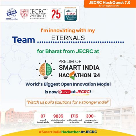 himanshu yadav on linkedin sih2024 teamjecrc hackforindia