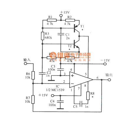 Broadband Operational Amplifier Amplifier Circuit Circuit Diagram SeekIC Com