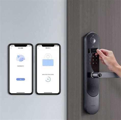 Aqara Smart Door Lock Nfc Card Epoxy Material For Better Security And Higher Encryption