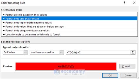 How To Set Due Date Reminder In Excel 3 Quick Methods Exceldemy