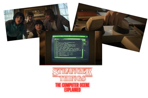 stranger things episode 4 computer scene explained get me coding