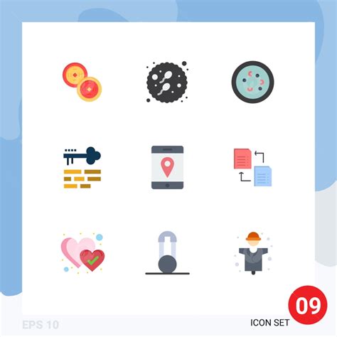 9 Universal Flat Colors Set For Web And Mobile Applications Maps Share Mobile China Png And