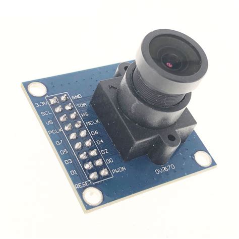 OV7670 Camera Module Supports VGA CIF Auto Exposure Control Display