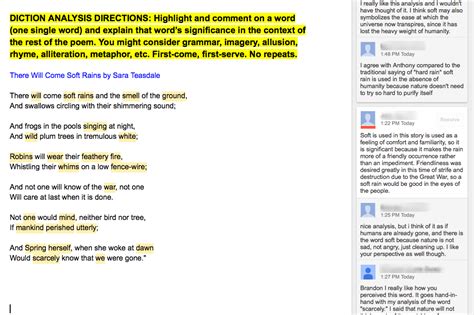 How To Annotate And Analyze A Poem